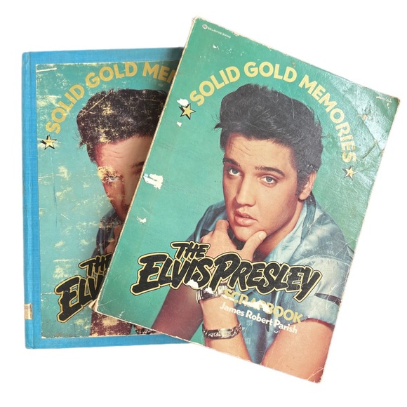 Accents | Vintage 1975 The Elvis Presley Scrapbook 19351977 Solid Gold Memories | Poshmark